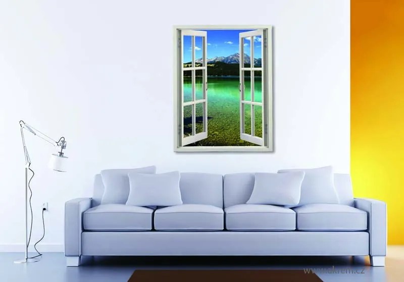 Xdecor Hory (80 x 62 cm) - Okno živá dekorace