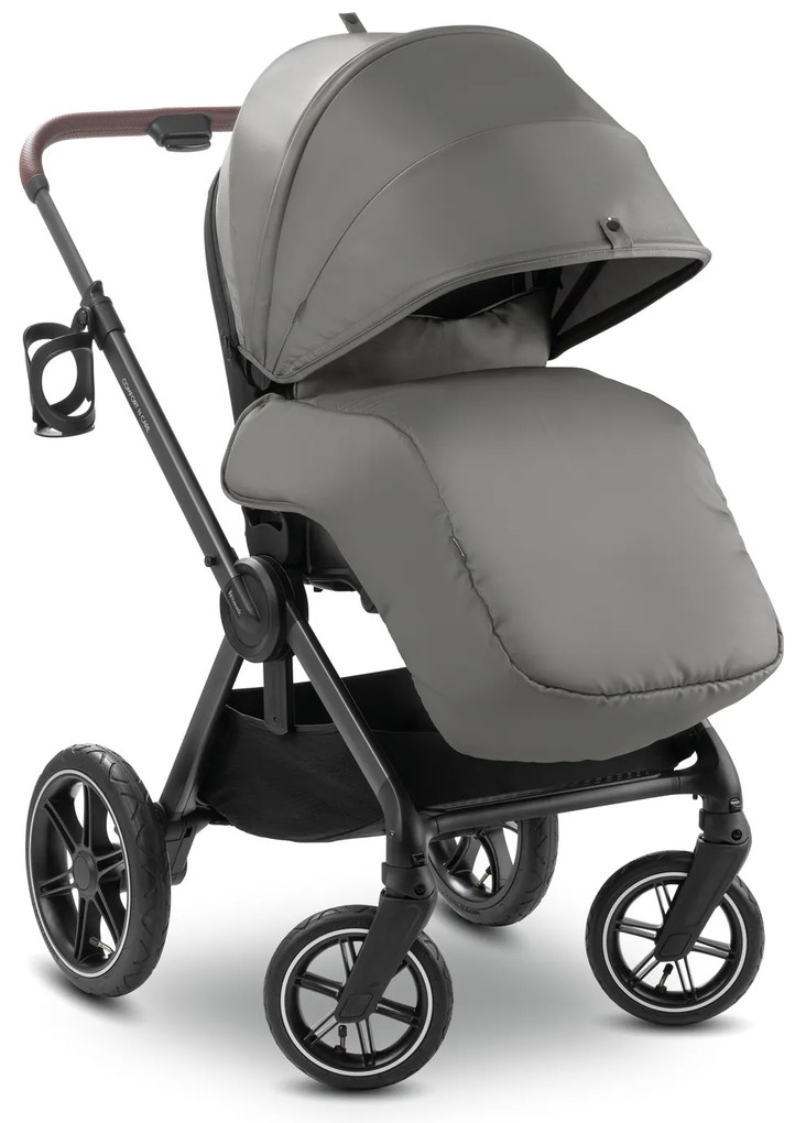 Hauck Kombinovaný kočárek Comfort N Care Air 2v1 dark grey