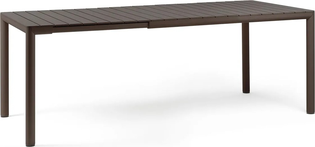Stima Plastový rozkládací stůl TEVERE 211x100 + 64 cm corda
