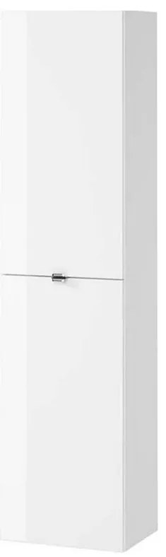 Cersanit Malika, vysoká závěsná skříňka 400x300x1600 mm, bílá lesklá, S598-050-DSM