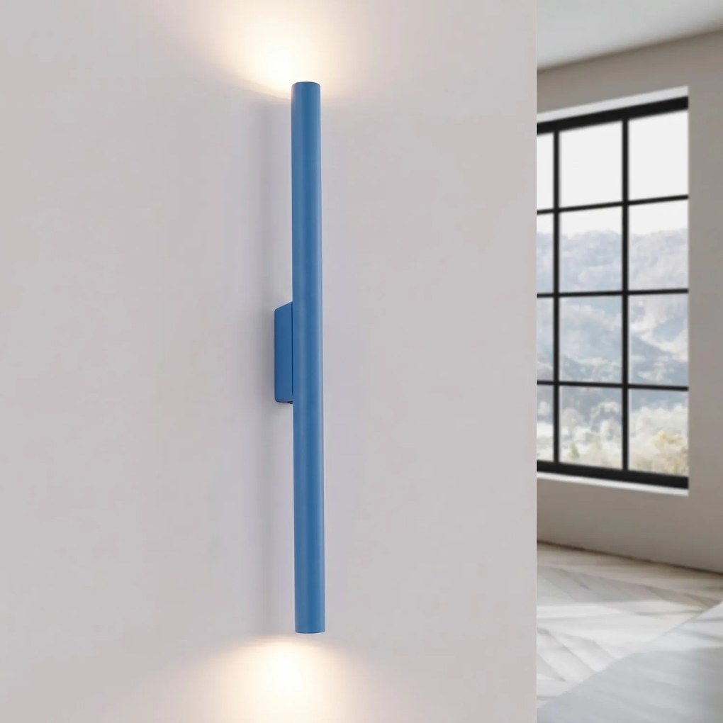 Sollux Lighting Nástěnné svítidlo PASTELO 2 azurové