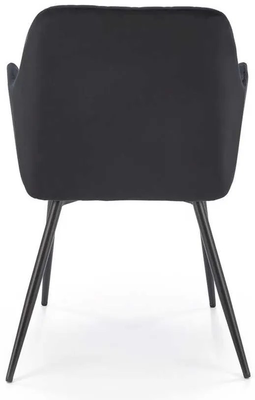 Jídelní židle Kinzie, černá