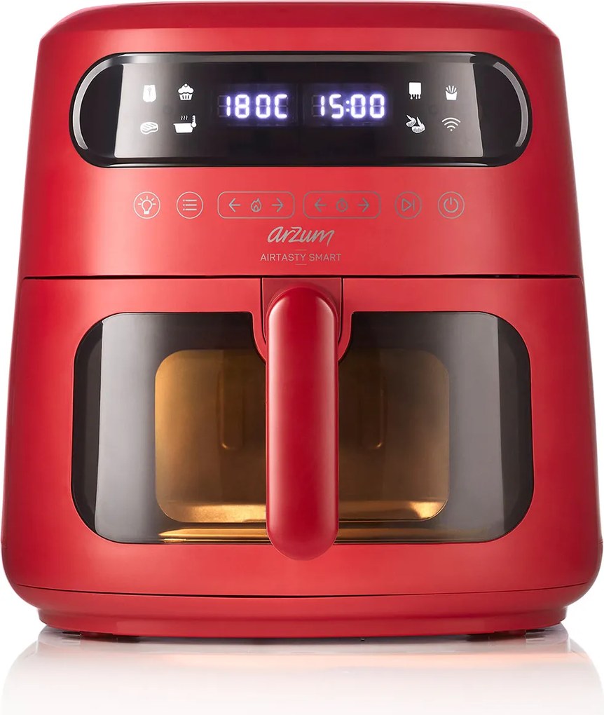 Airtasty Smart fritéza červená