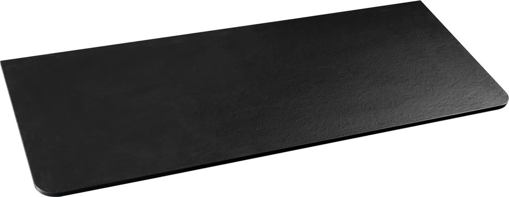 Sapho Premio deska 122 x 1,2 x 48,5 cm kompozit černá mat PRE120-3535