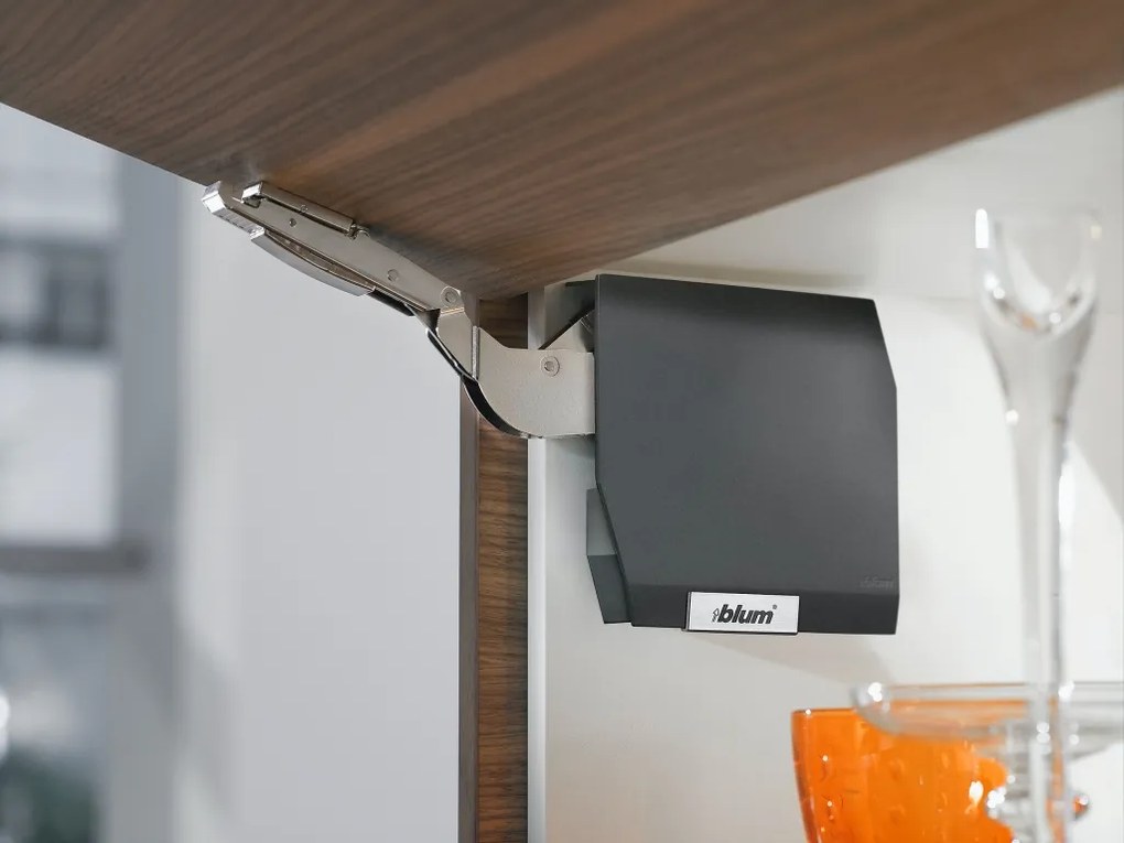 BLUM Sada zdvihacích mechanizmů Aventos HK-S slabý s tlumením + krytky antracit