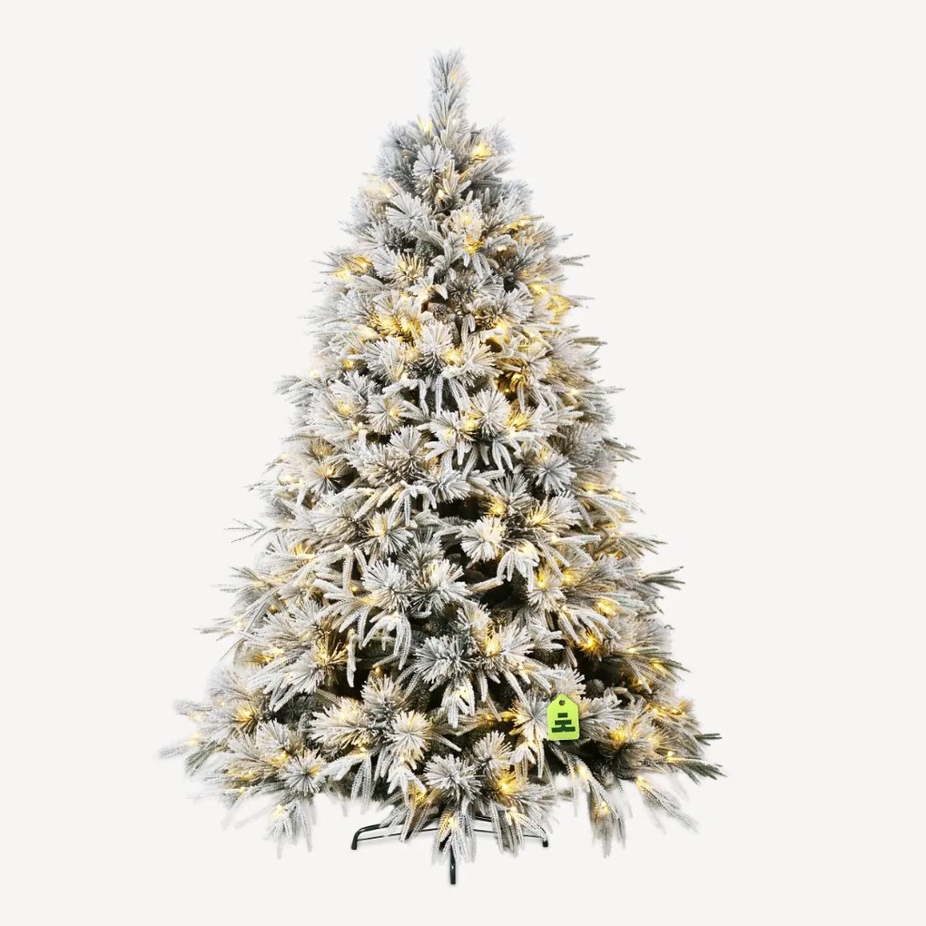 Borovice Bílá 350 LED 180 cm
