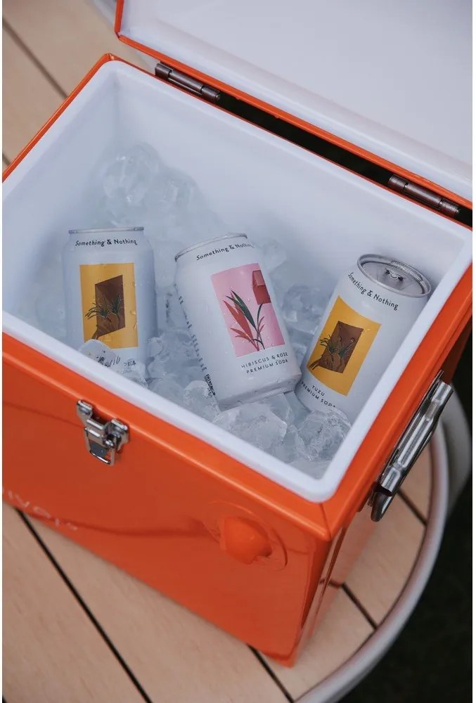 Oranžový chladicí box 15 l Cooler Be Cute – Zuiver