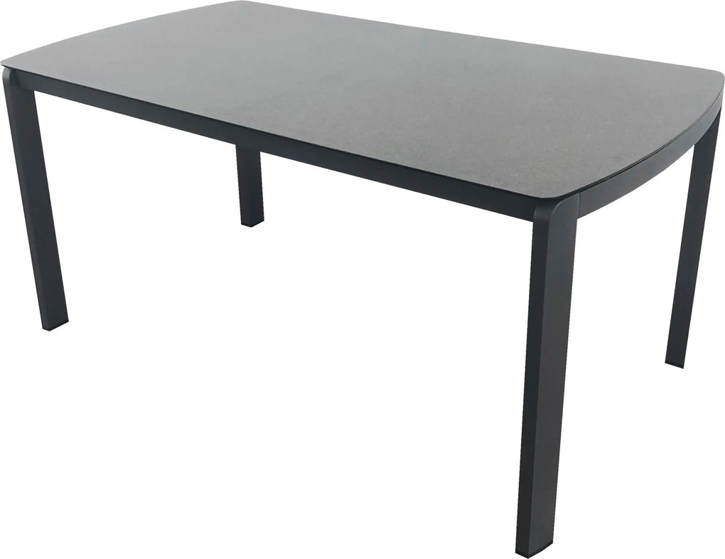 XXXLutz ZAHRADNÍ STŮL, kov, sklo, 160/90/75 cm Amatio - Venkovní stoly - 000639001507