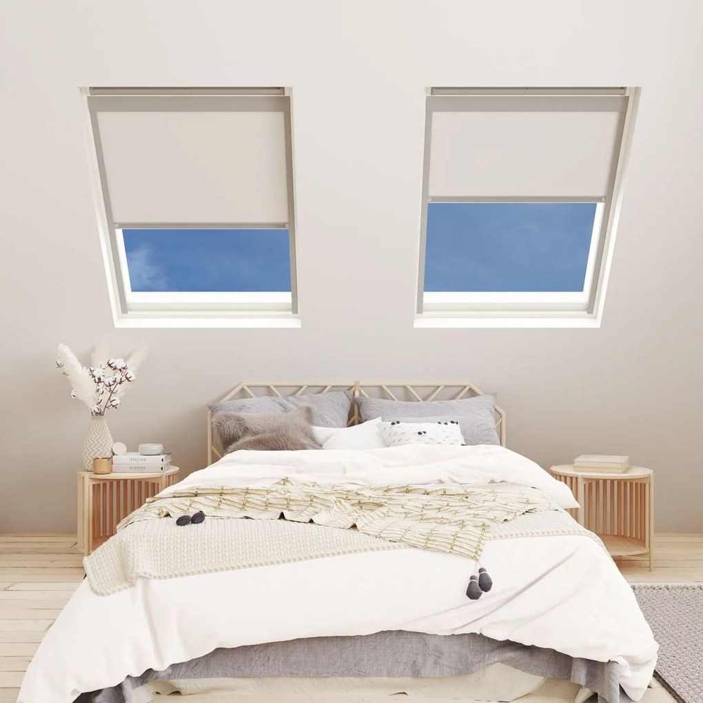 Roleta pro střešní okna od VELUX® GFL MK06, Blossom White