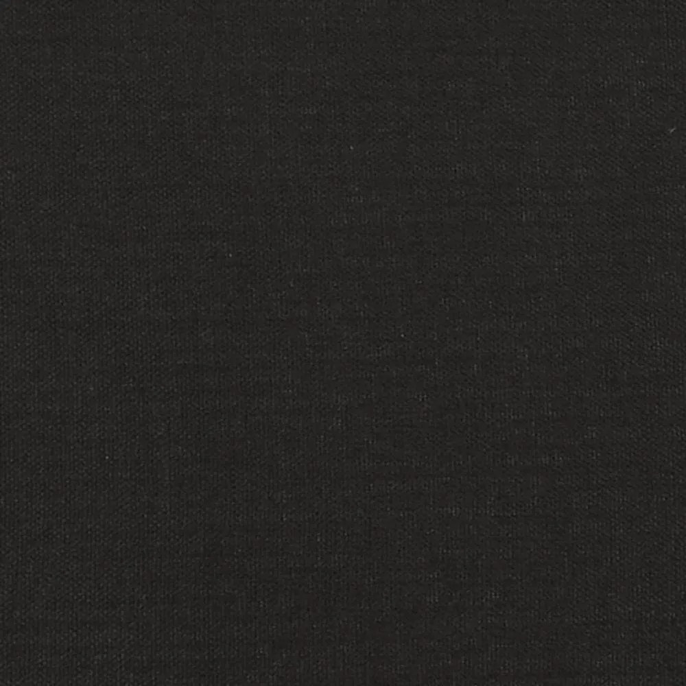 Petromila 2místná pohovka černá 140 cm textil
