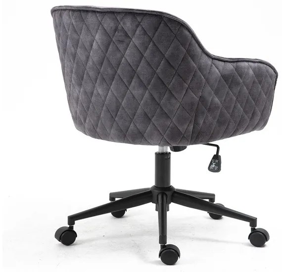 Kancelářská židle Natasha tmavě šedá