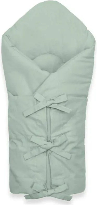 Klasická šněrovací zavinovačka New Baby sea green