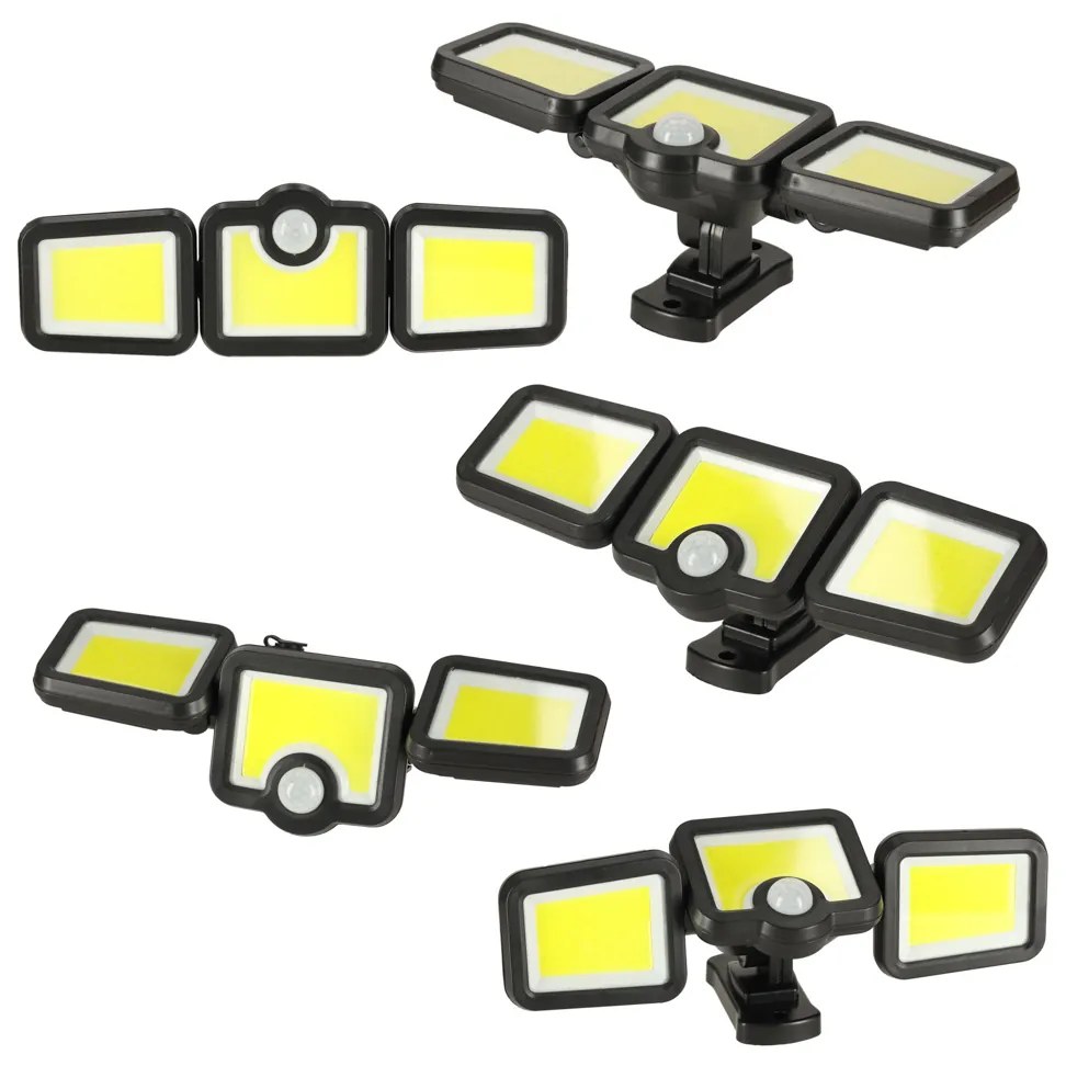 Creative Corner LED solární lampa 3v1 se soumrakovým senzorem pohybu