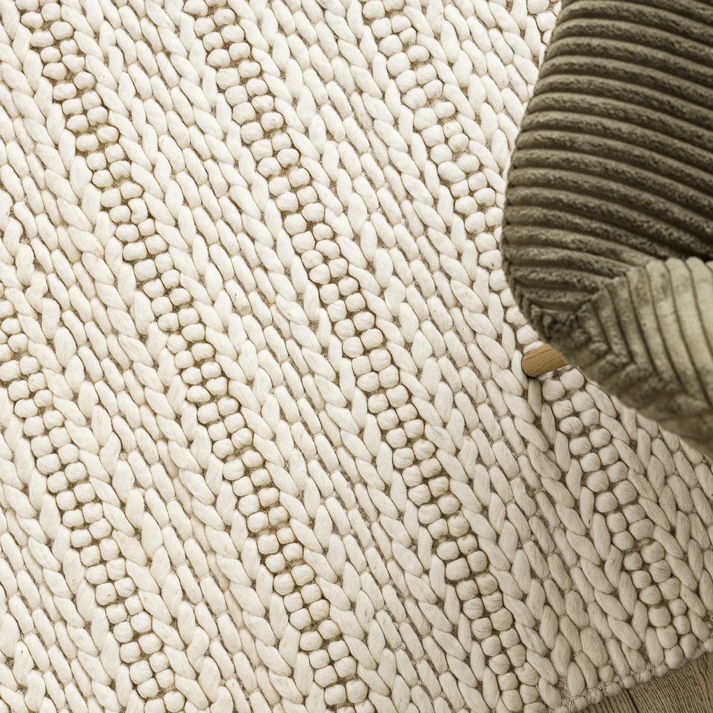 Dywany Łuszczów, Kusový koberec Tahar 99002B cream, 200x290, bílá, ložnice