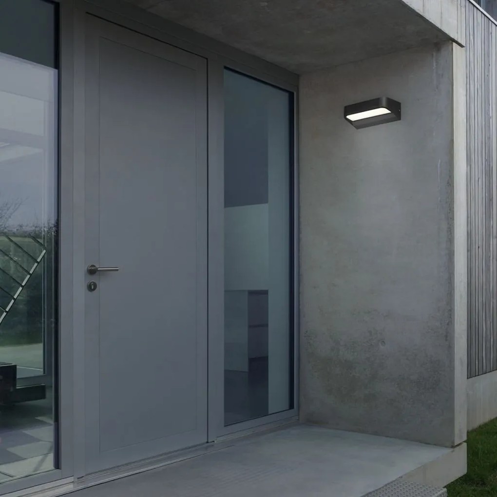 BRILO 3036015 LED venkovní svítidlo 14,2 cm 8W 900lm černá (starý kód: BRILO 3036-015) - BRILO