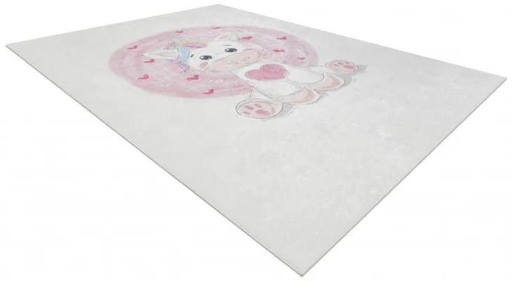 Dywany Łuszczów Dětský kusový koberec Bambino 1128 Unicorn  - 120x170 cm