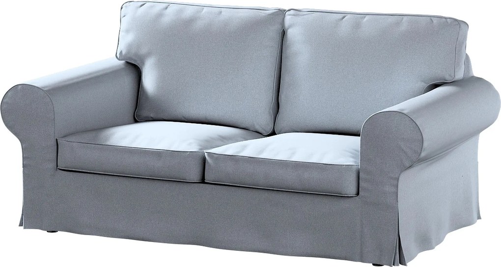 Potah na pohovku IKEA Ektorp 2-místná rozkládací  NOVÝ MODEL 2012 barva modrá látka pletený vzor
