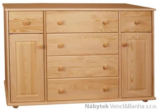 dřevěná komoda, prádelník z masivního dřeva borovice drewfilip 30