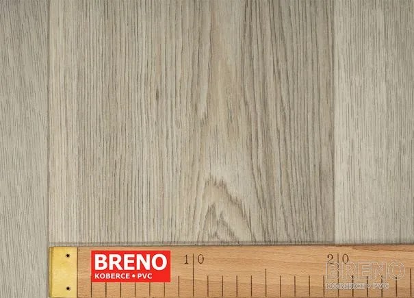 Breno PVC BLACKTEX Columbian Oak 629L – světlejší dřevo, šíře 300 cm