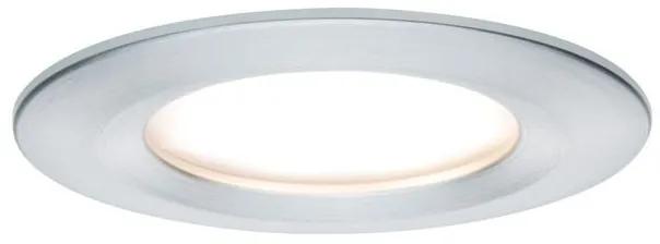 P 93896 Zápustné svítidlo LED Coin Slim IP44 kulaté 6,8W hliník 1ks 938.96 - PAULMANN