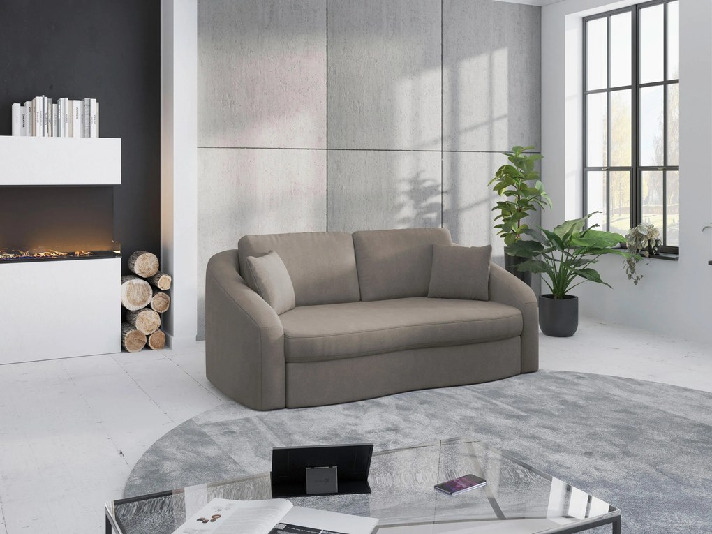 XXXLutz 2,5SEDÁK, textil, hnědá Sit & More - Pohovky - 000144017429