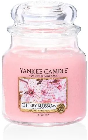 Vonná svíčka Yankee Candle CHERRY BLOSSOM - střední