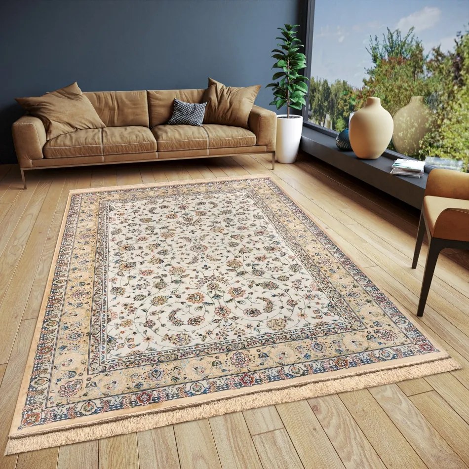 MK Original: Produkty s rodokmenem, AKCE: 135x195 cm Kusový koberec Mujkoberec Original Eva 105785 Cream, béžová, ložnice