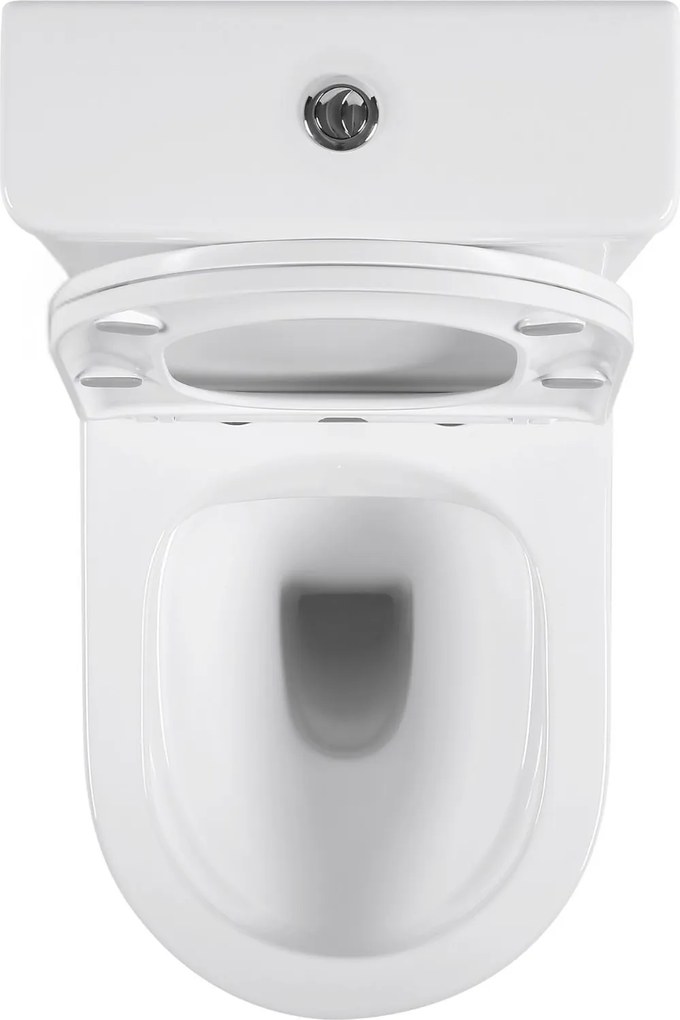 Erga Siena, WC kombi mísa s nádržkou včetně splachovací soupravy 620x365x830 mm + toaletní sedátko, bílá lesklá, ERG-V03-SIENA-RIM-WH