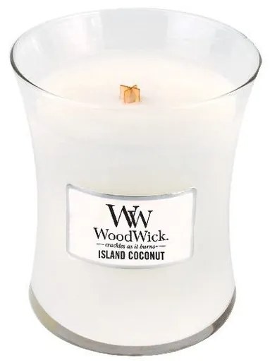 WoodWick Island Coconut, váza střední 275 g