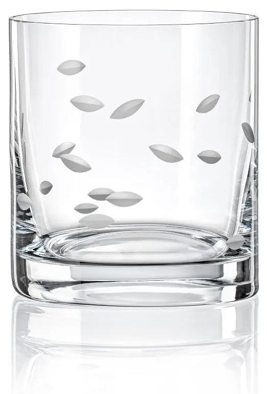 Crystalex - Bohemia Crystal Sklenice na Whisky Barline 280 ml, matný brus BM788, 4 ks