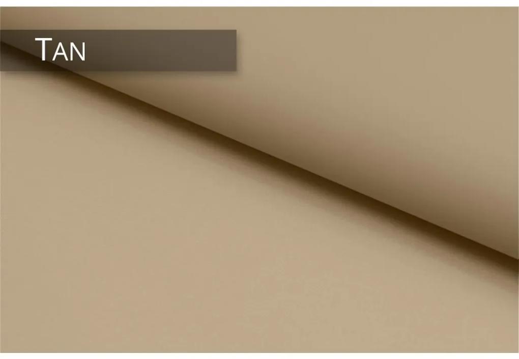 Dekodum Zatemňovací roleta v bílé kazetě, barva látky Tan Šířka (cm): 53, Výška (cm): Standardní (do 150 cm), Strana mechanismu: Práva