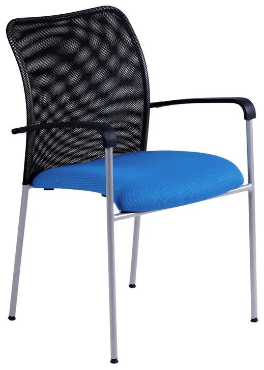Office Pro Jednací židle TRITON NET - NET, modrá