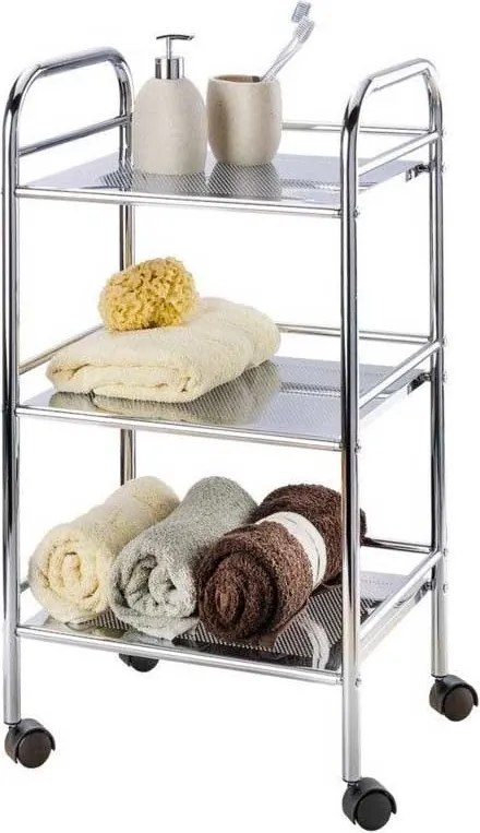Univerzální vozík na kolečkách EXCLUSIVE - 3patra, WENKO