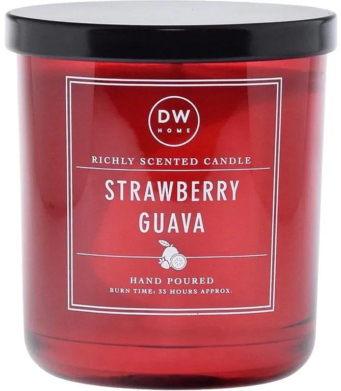 DW Home – vonná svíčka Strawberry Guava (Jahody a kvajáva), 258 g