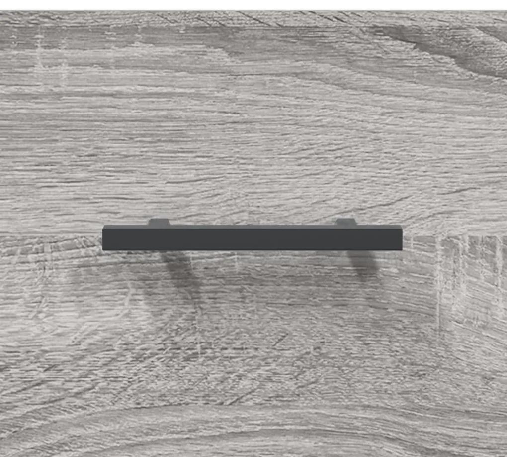 Skříň highboard šedá sonoma 34,5 x 34 x 180 cm kompozitní dřevo,  3198879