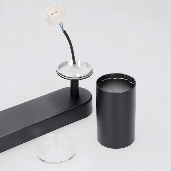 Brilagi - Koupelnové bodové svítidlo SELE 6xGU10/30W/230V IP44 černá