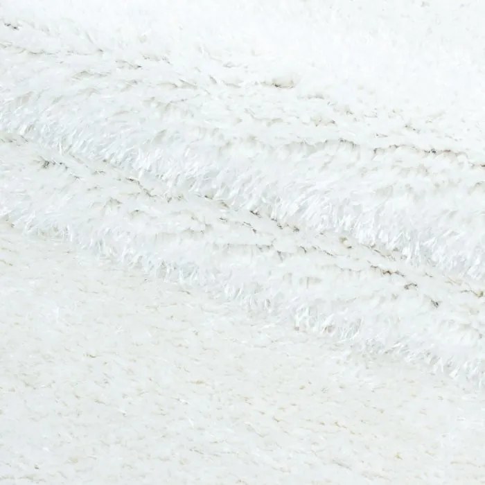Vopi | Kusový koberec Brilliant shaggy 4200 snow - 60 x 110 cm