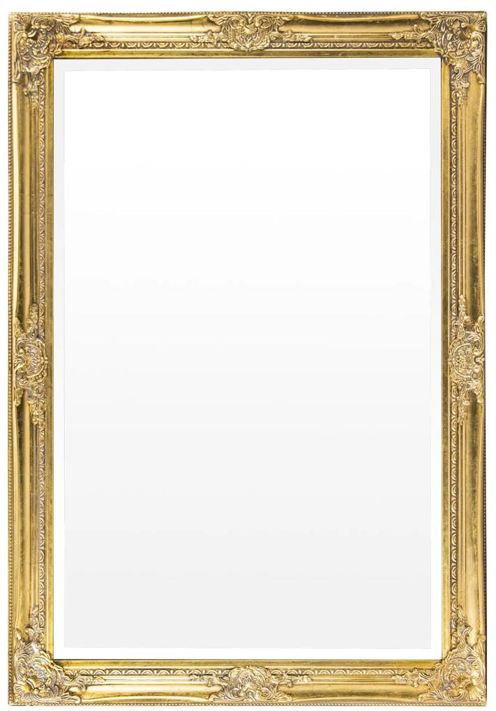 Zlaté zrcadlo s ornamenty 47589