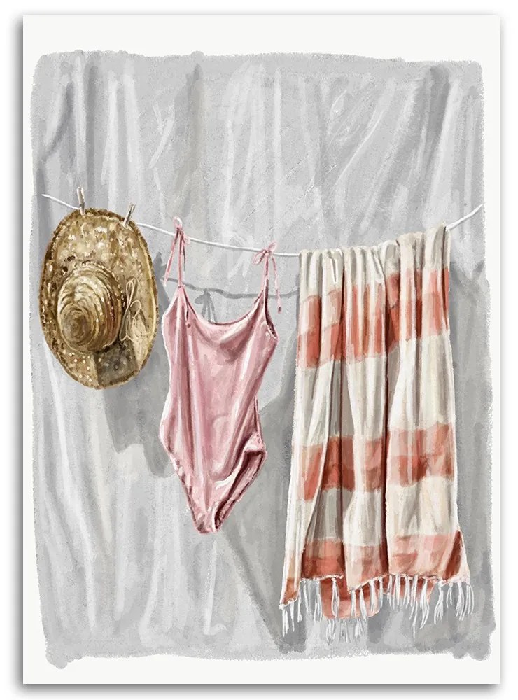 Gario Obraz na plátně Prádelna na venkově - Svetlana Gracheva Rozměry: 40 x 60 cm