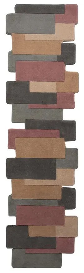 Flair Rugs koberce Ručně všívaný kusový koberec Abstract Collage Pastel ROZMĚR: 120x180