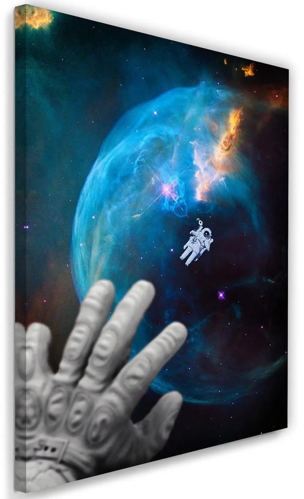 Gario Obraz na plátně Astronautova ruka směrem k propasti - Gab Fernando Rozměry: 40 x 60 cm