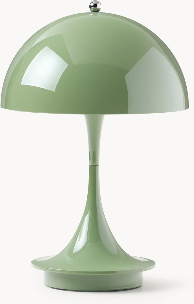 Malá přenosná stolní LED lampa Panthella 160, design Verner Panton