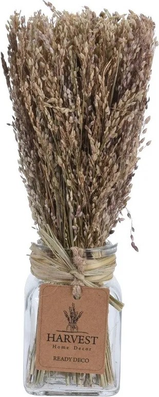 Dekorační tráva ve váze 22 cm
