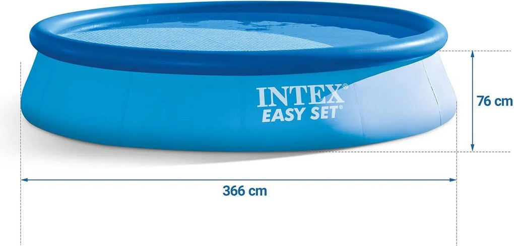 Zahradní expanzní bazén INTEX 28132 366 x 76 cm 4v1 s vícero funkcemi pro léto