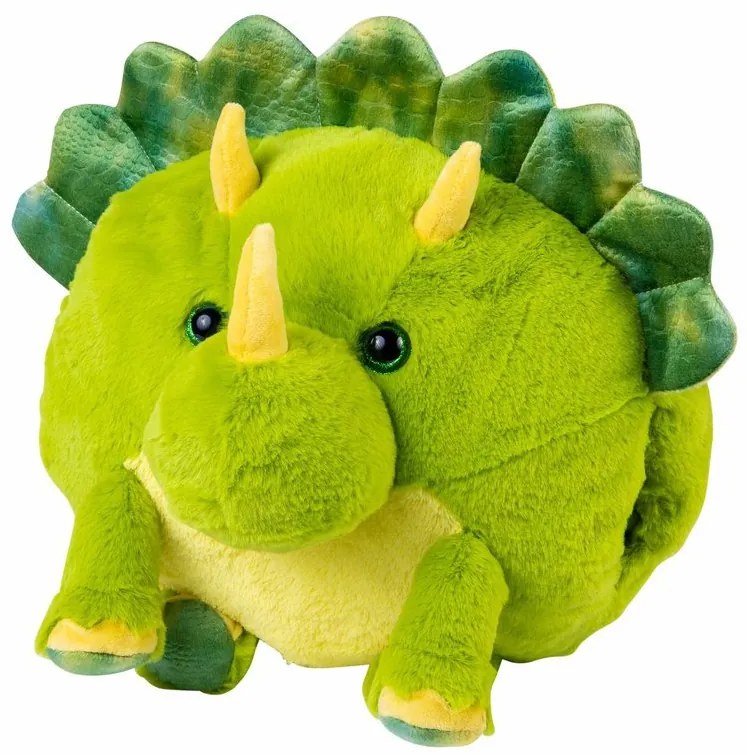 Cozy Noxxiez HW726 Dinosaurus - hřejivý plyšový polštář 3 v 1