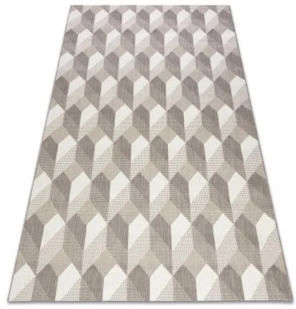 Koberec FLAT 48624/686 SISAL - 3d kostka