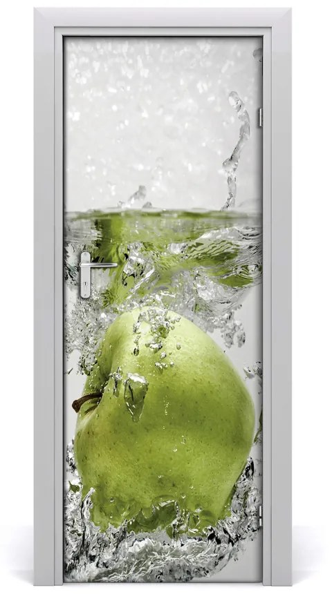 Fototapeta na dveře samolepící jablko voda 95x205 cm