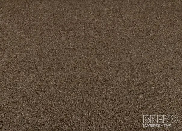 Breno Metrážový koberec ASTRA 194 tmavě hnědý, šíře 500 cm