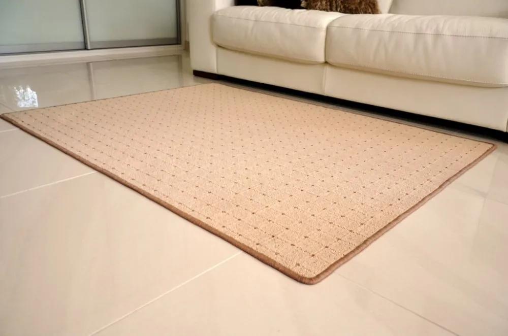 Kusový koberec Udinese béžový Varianta: 120x170 cm
