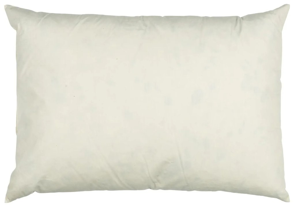 IB LAURSEN Péřová výplň do polštáře 60 × 40 cm, bílá barva, textil